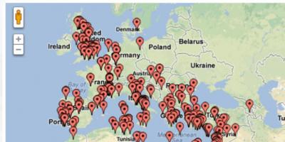 Rom-map - Karten von Rom (Lazio - Italien)
